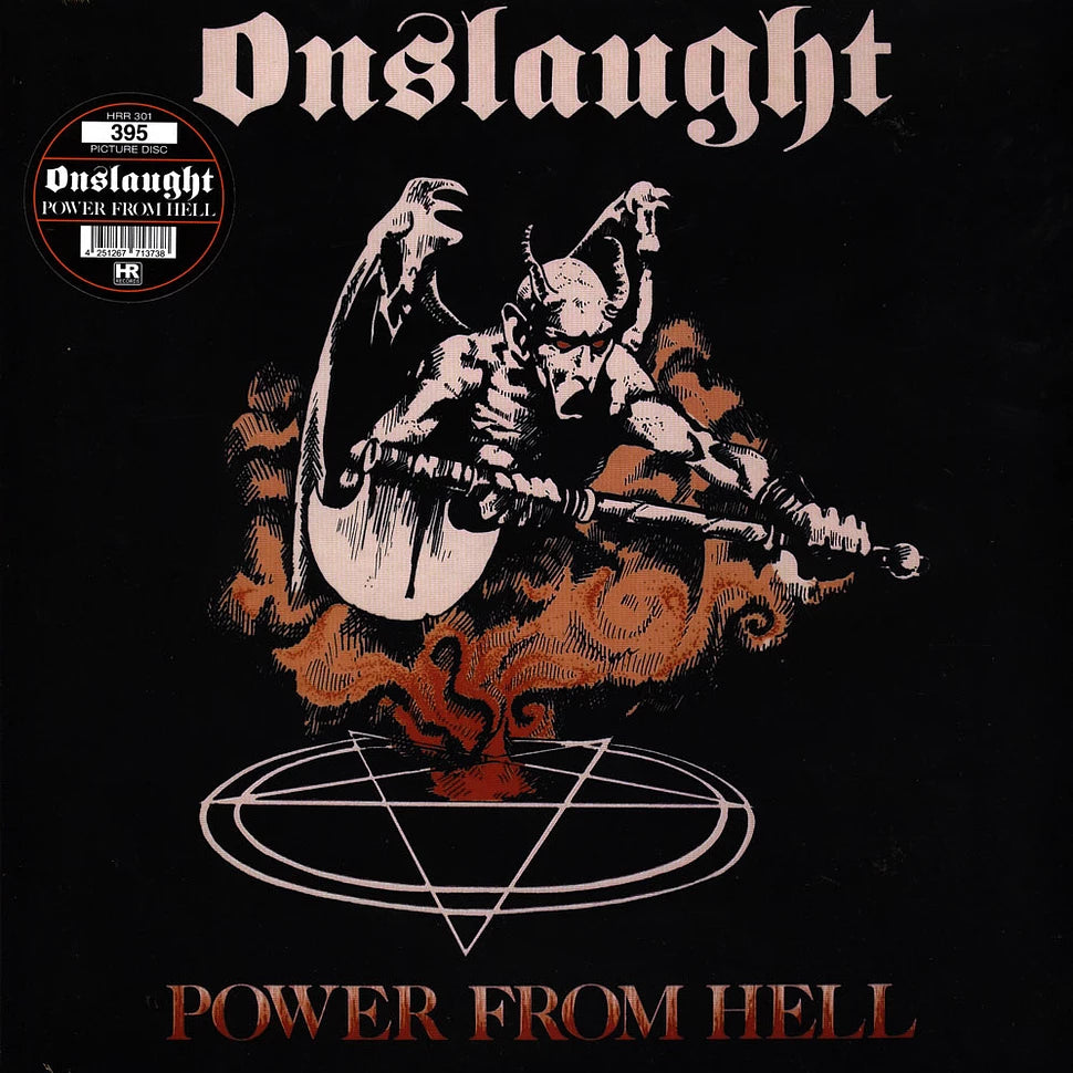 Onslaught – Power From Hell (Picture Disc Vinyl) – Bionic Records