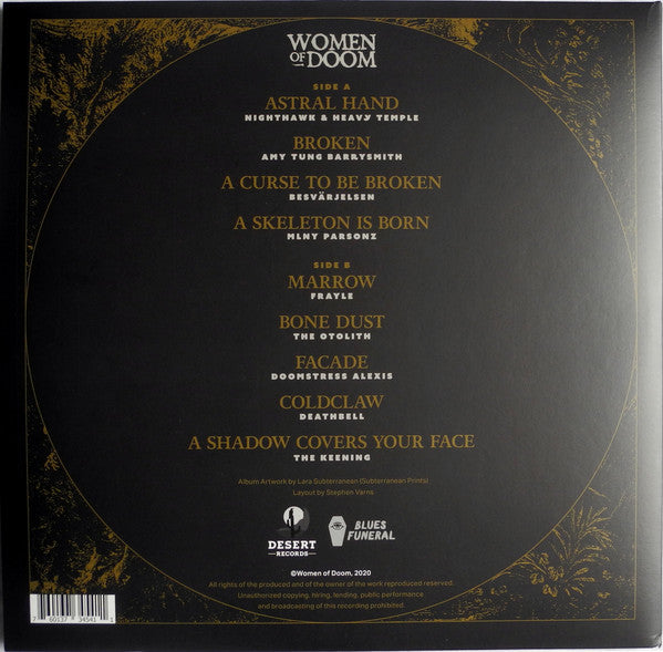 Various ‎– Women of Doom – Bionic Records